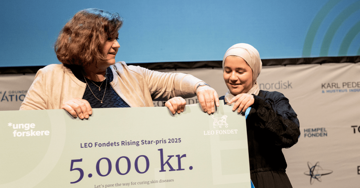 High school student wins the LEO Foundation Rising Star Prize 2025